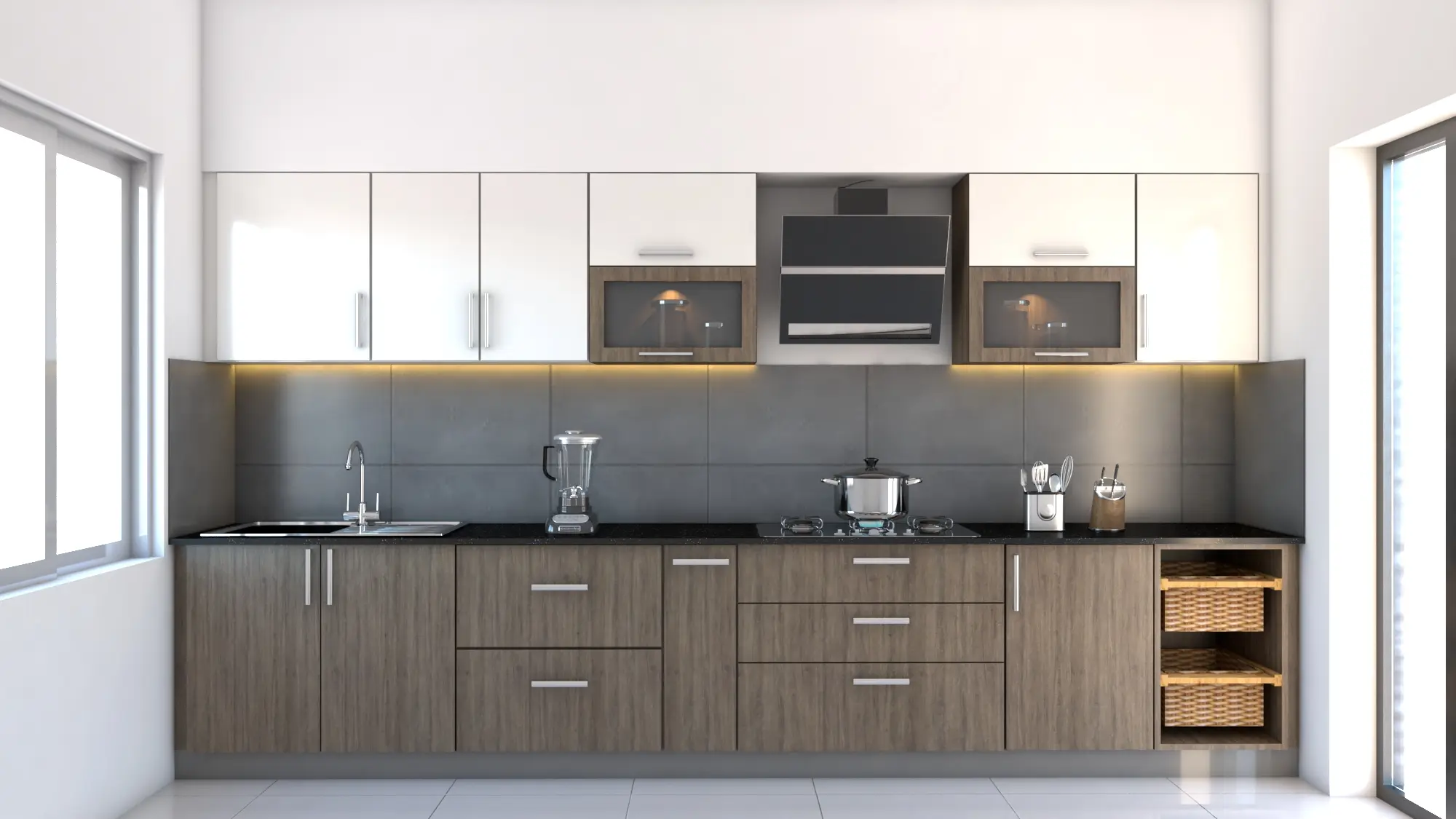 15+ Latest Straight Kitchen Ideas | Transform Your Kitchen