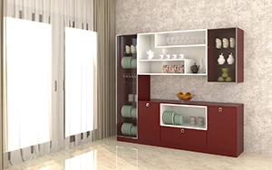 25 Stunning Crockery Unit Designs | Dining And Kitchen Areas